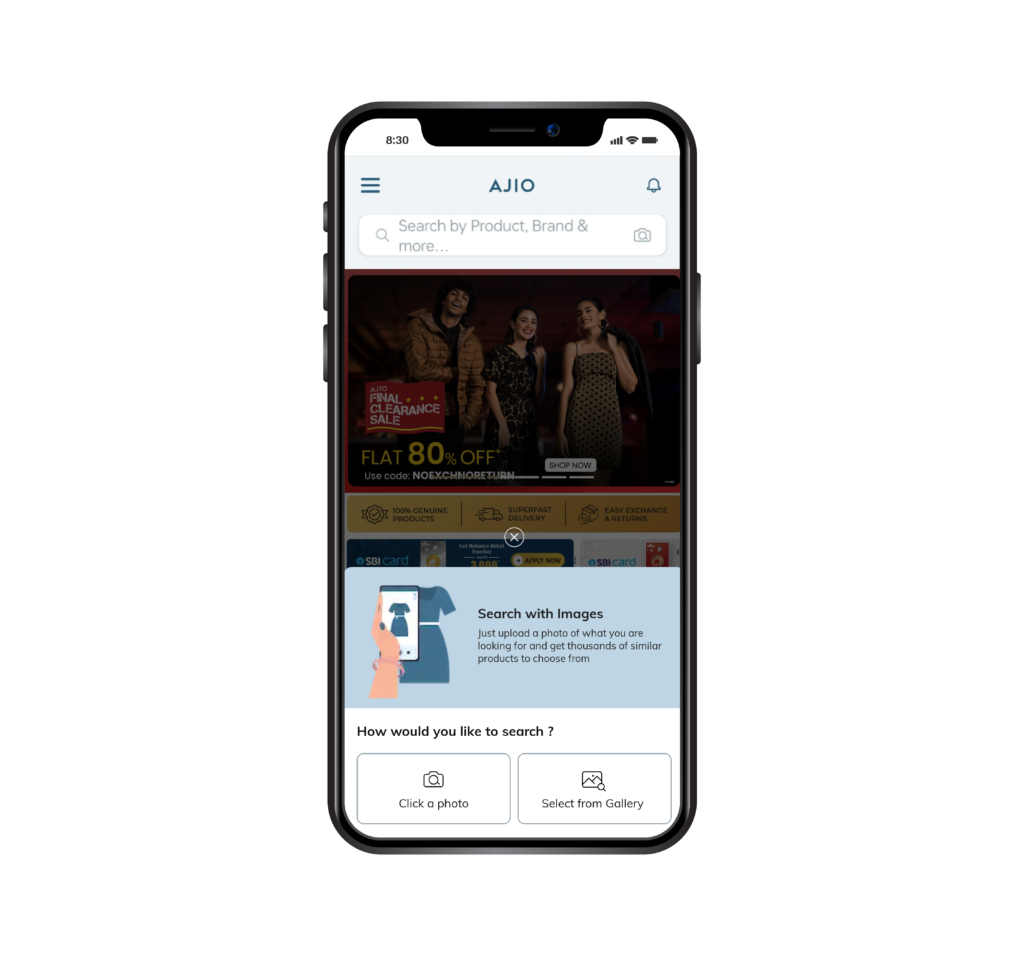 Reliance Ajio transforms its ecommerce experience with Visual Search